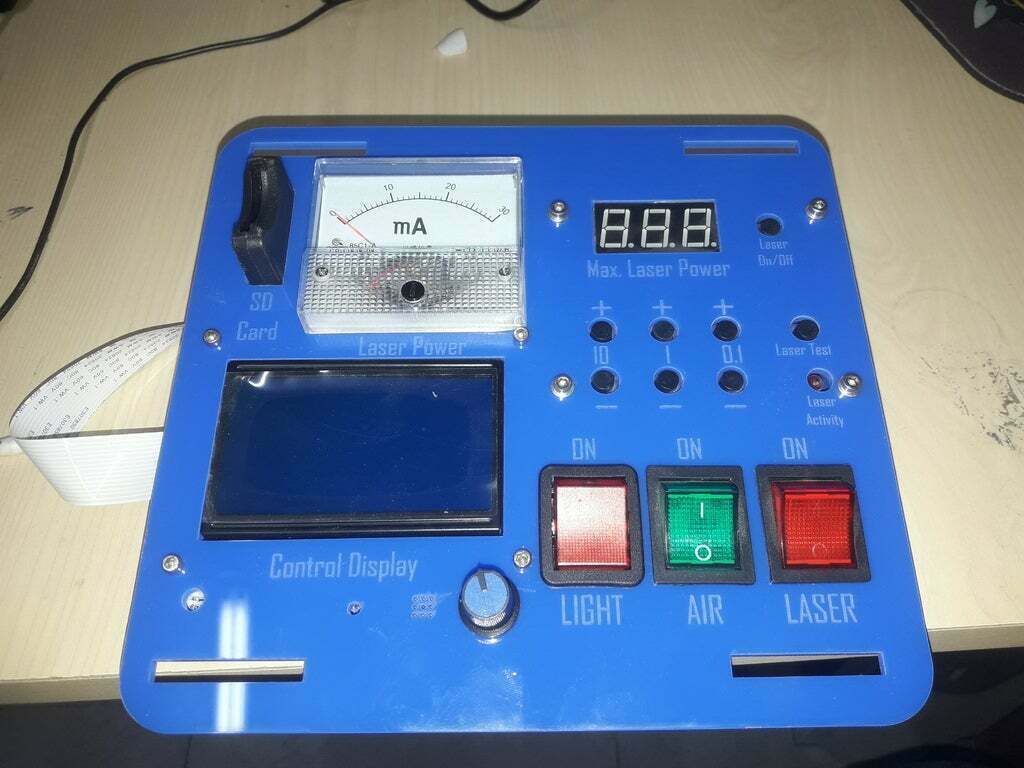 Archivo SVG gratis Panel de control personalizado del láser K40・Plan de ...